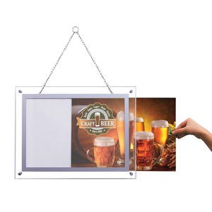 14" x 20" Crystal Edge Light Box Replacement Graphic | Exhibits ETC