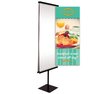 30" Everyday Snap Rail Banner Display Graphic Only | Exhibits ETC