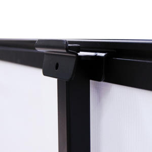 30" Everyday Snap Rail Banner Display Hardware Only | Exhibits ETC