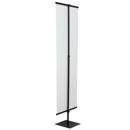 Heavy-Duty Everyday Banner Display Hardware Only, Black | Exhibits ETC ...