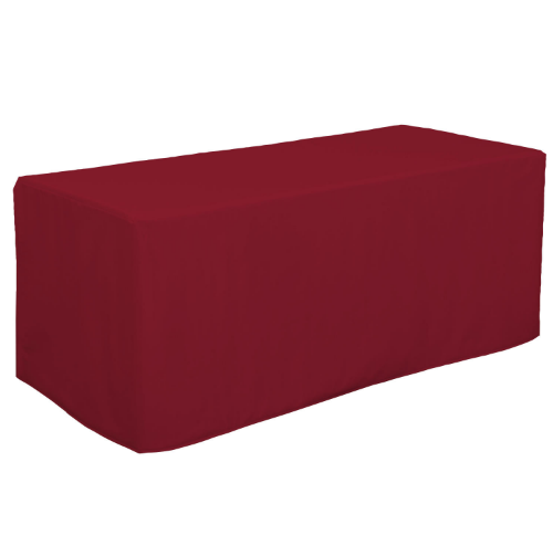 6' Decobrite Nylon Table Cover 4-Sided (Unimprinted) | Exhibits ETC ...