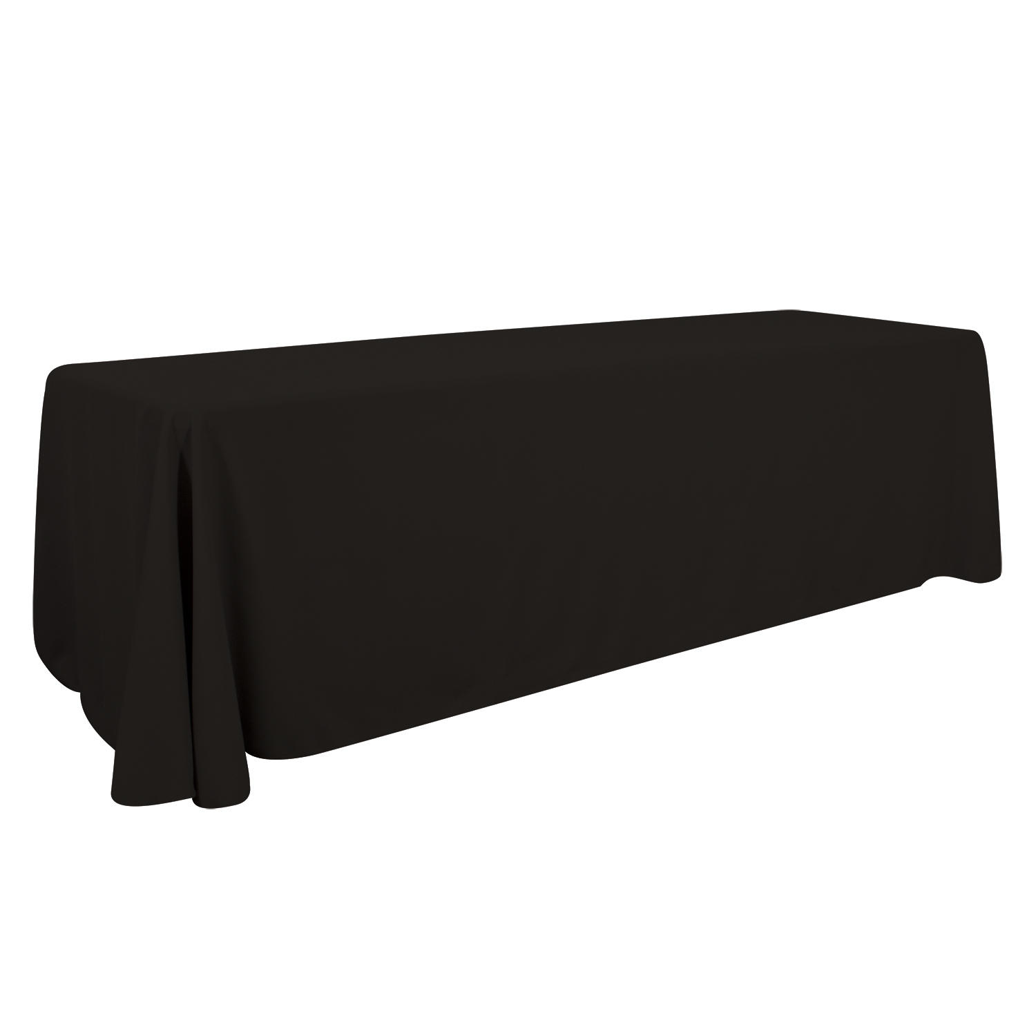 8' Economy Table Throw (Unimprinted) Trade Show Table Cover | Exhibits ETC