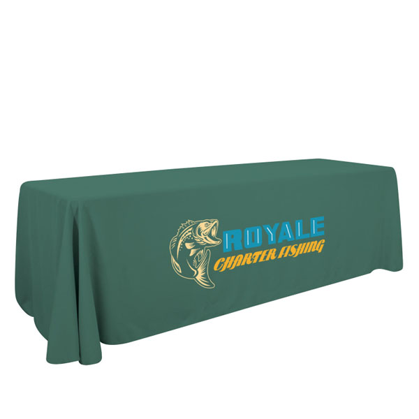 8' Economy Table Throw (Full-Color Thermal Imprint) | Exhibits ETC