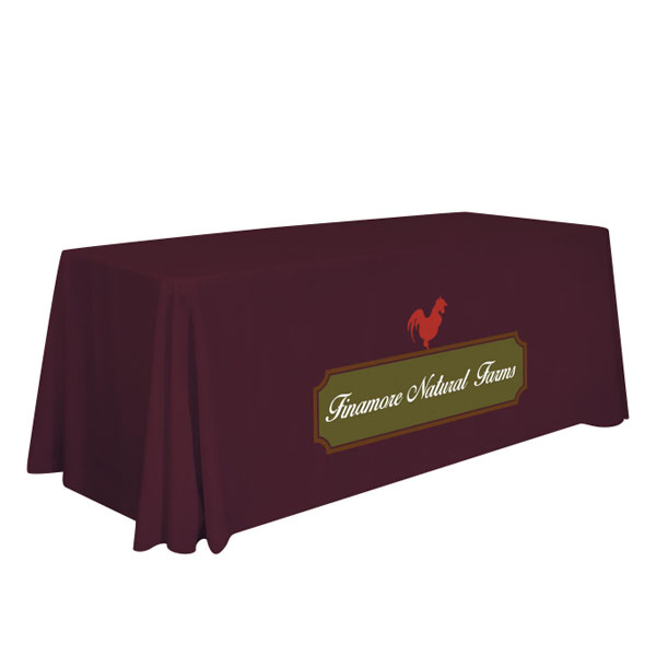 6' Standard Table Throw (Full-Color Thermal Imprint) | Exhibits ETC