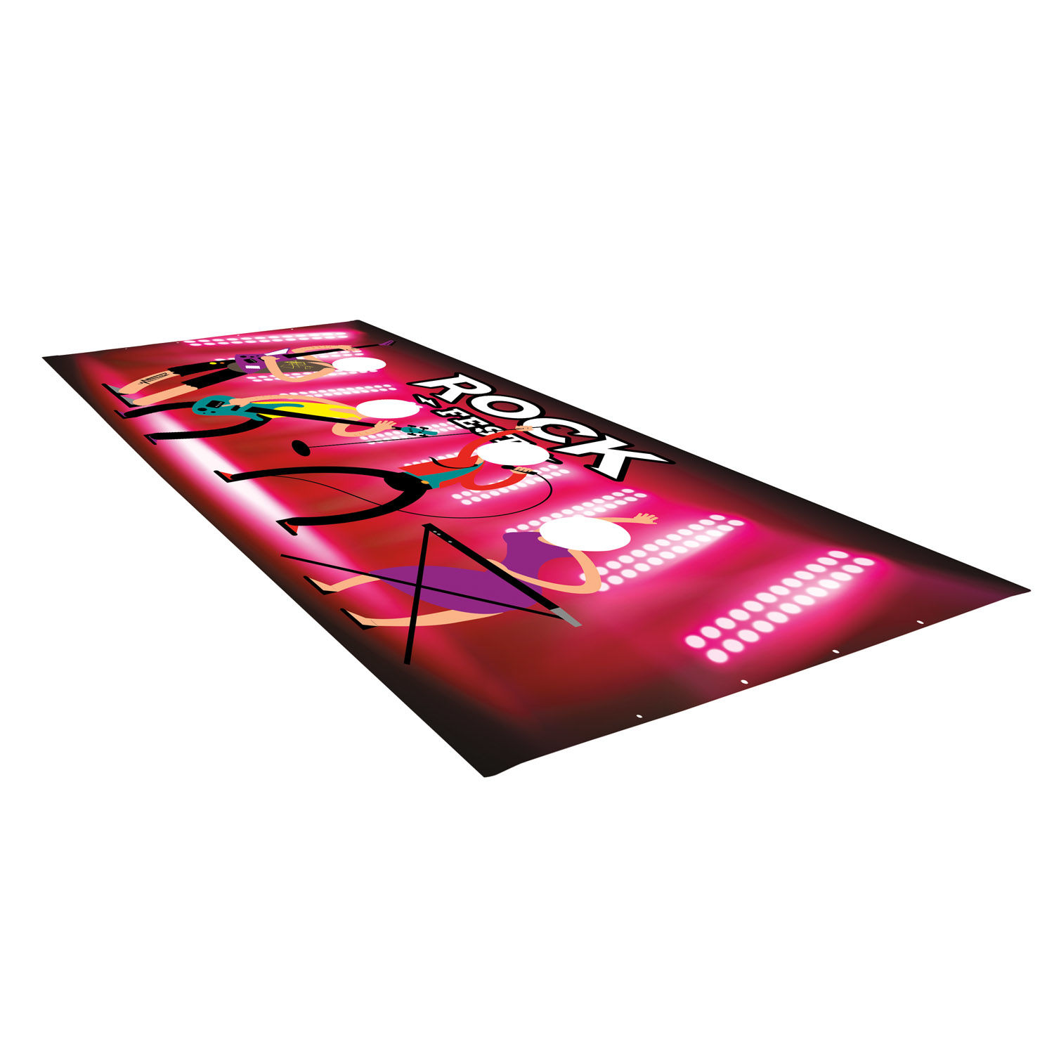 Headliner Quad Face Cutout Replacement Banner | Exhibits ETC