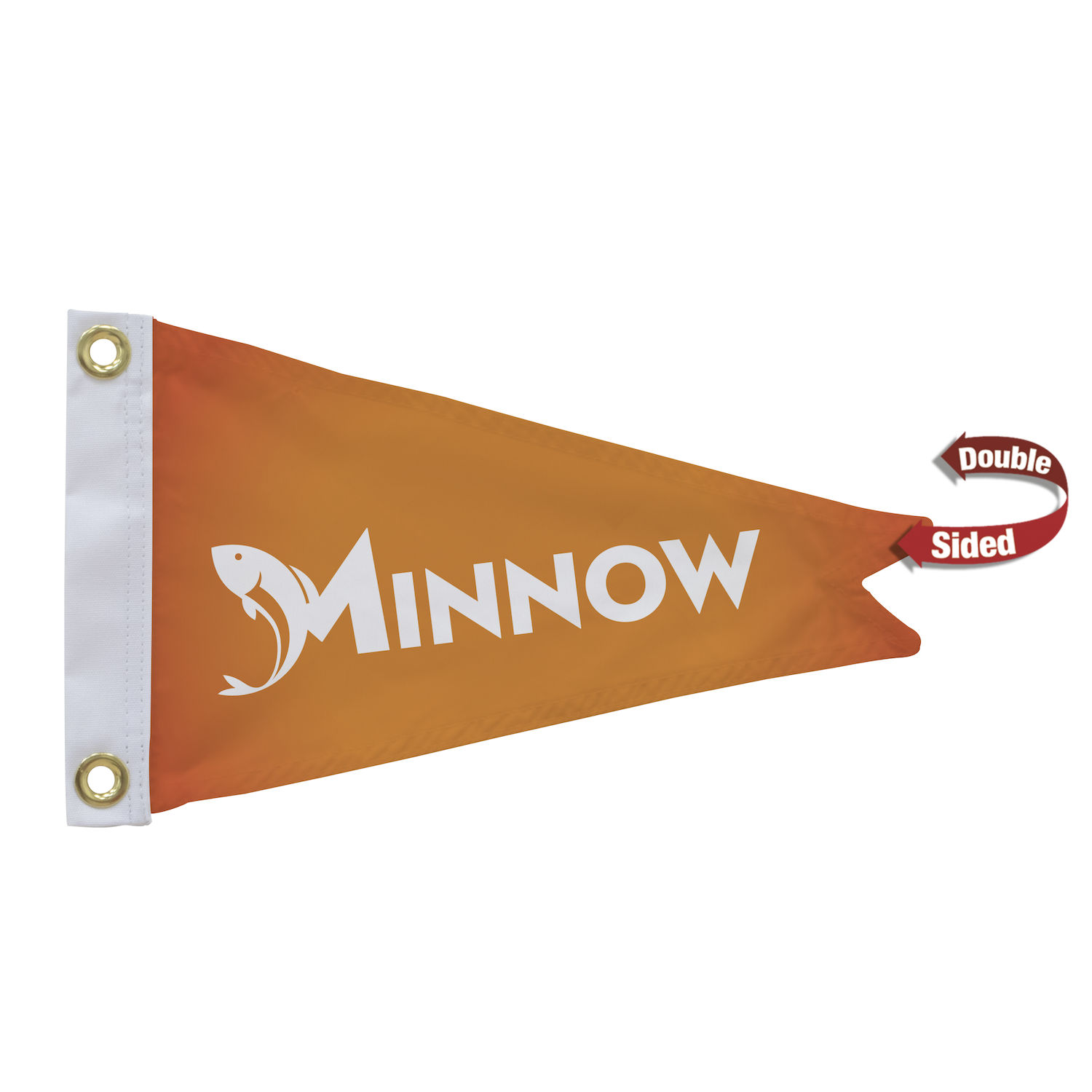 8″ x 12″ Nylon Burgee Flag Double-Sided | Exhibits ETC
