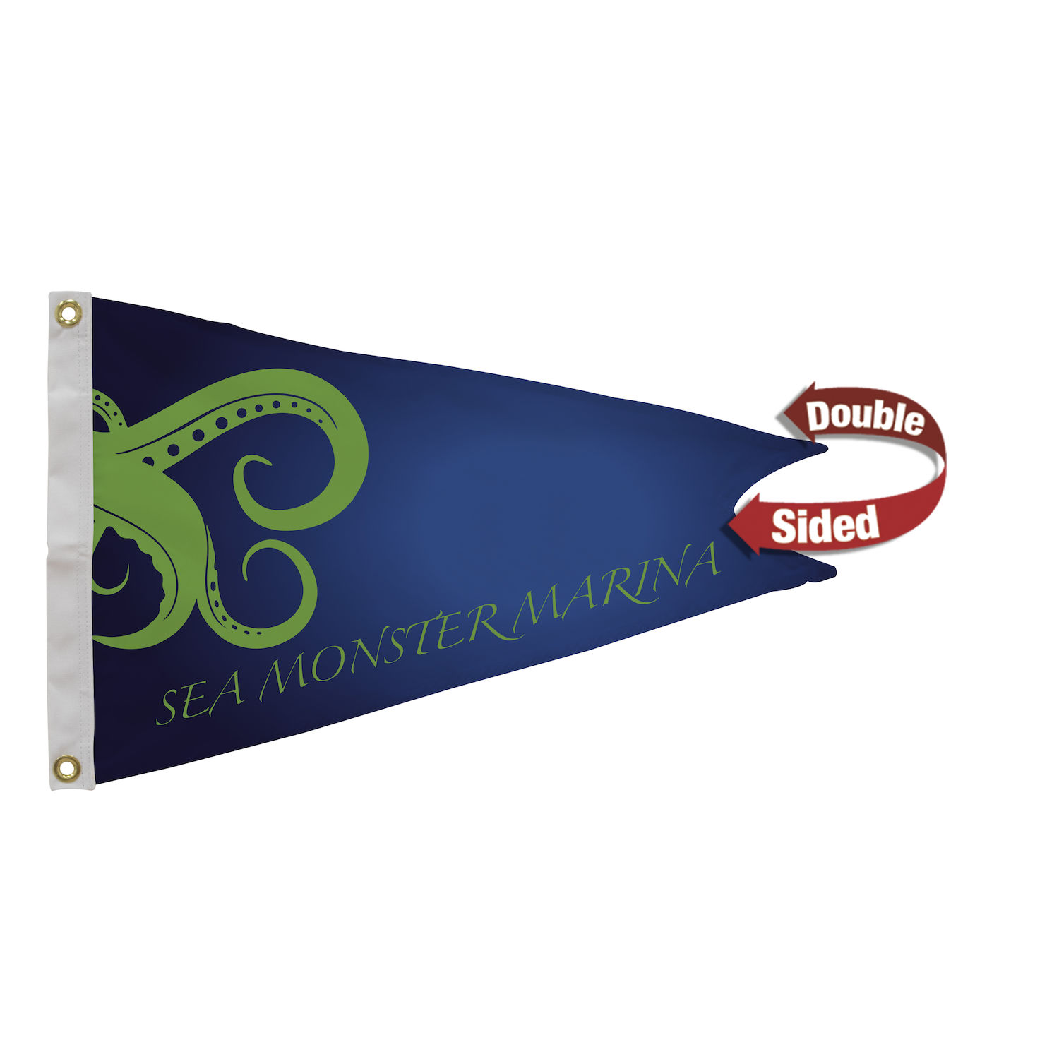 16″ x 24″ Nylon Burgee Flag Double-Sided | Exhibits ETC Exhibits ETC